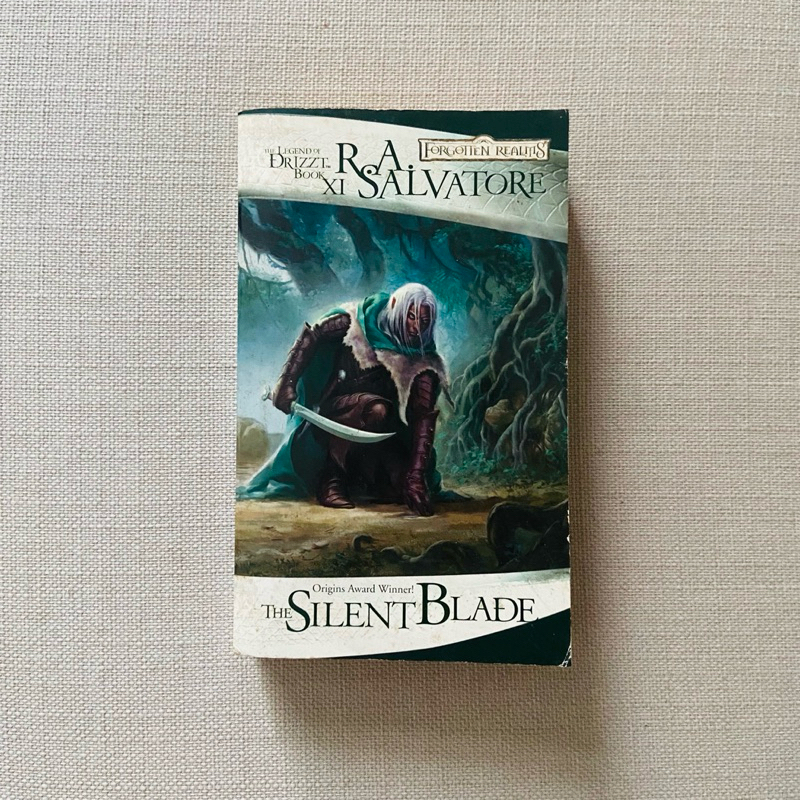 The Silent Blade by R.A. Salvatore Secondhand book / Preloved book ...