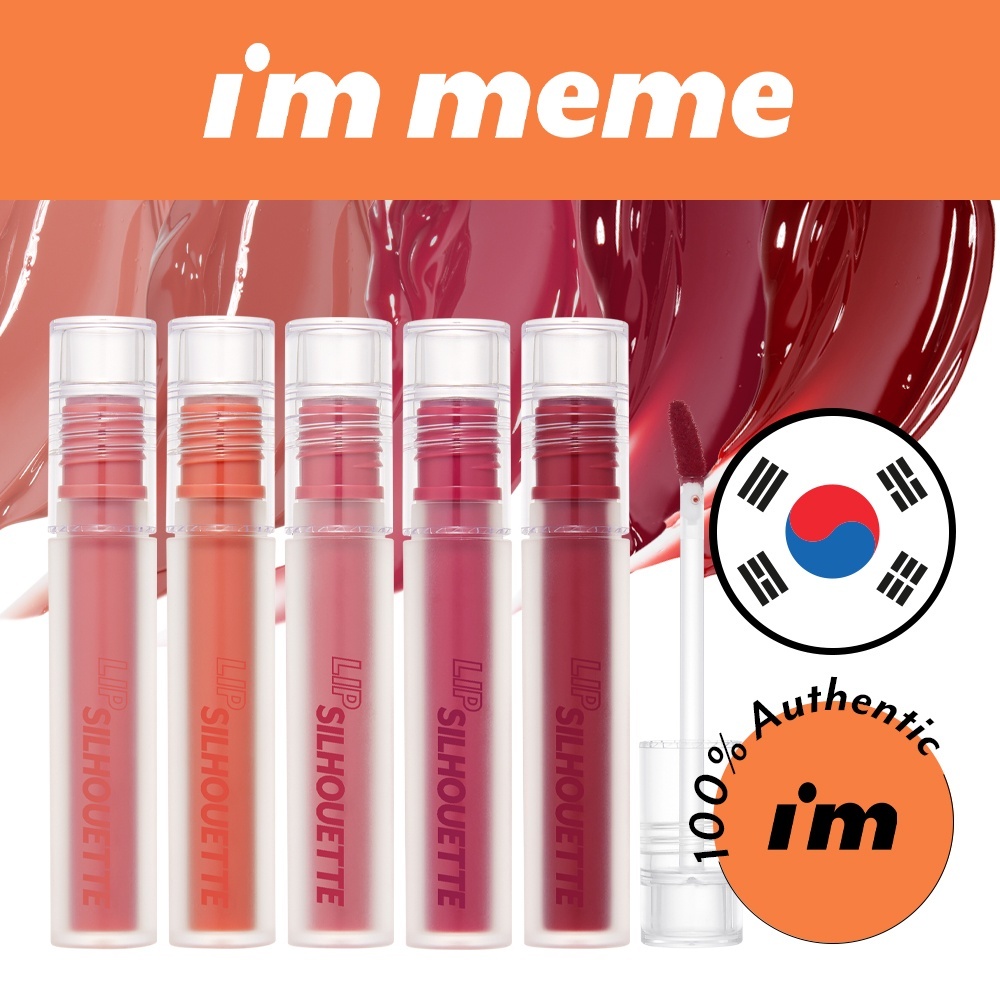 [I'M MEME Official] Lip Silhouette Gloss Tint | Shopee Malaysia