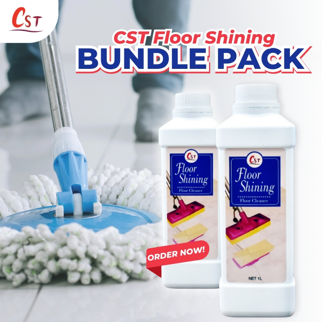 【Bundle Pack】2 Bottles CST Floor Shining Non-Toxic & AntiBacterial ...