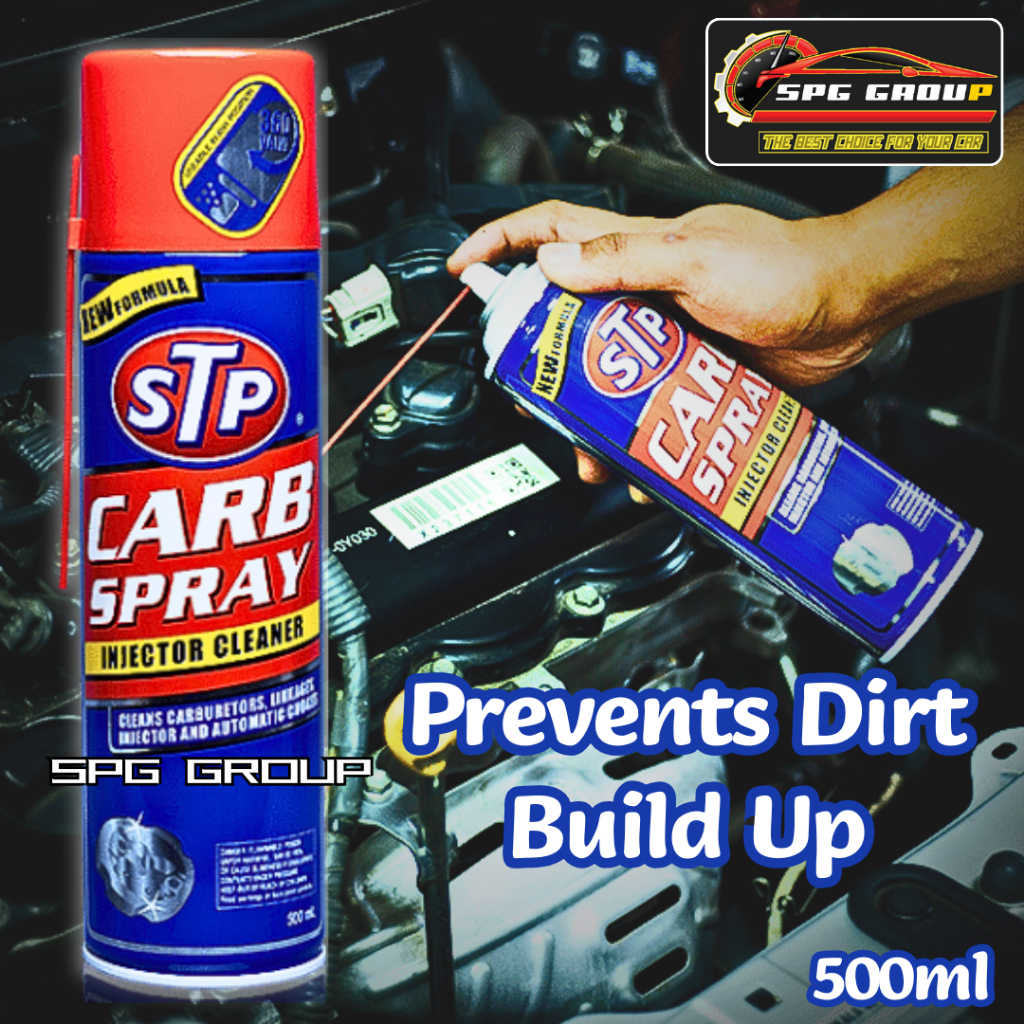 100% ORIGINAL STP CARB SPRAY INJECTOR CLEANER (500ml) cleans ...