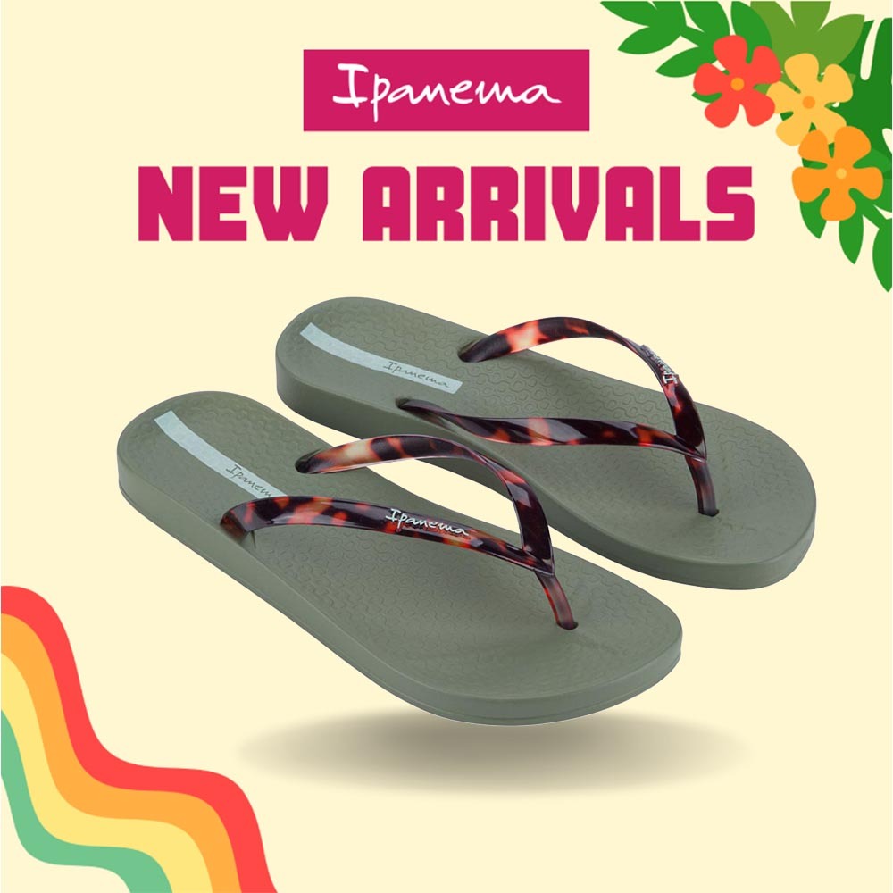 Selipar Ipanema Anat Connect Fem Ladies FlipFlops | Shopee Malaysia