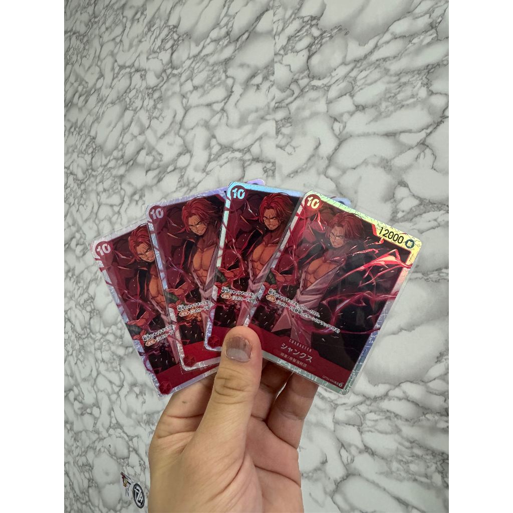 ONE PIECE TRADING CARD GAME - SHANKS (SR)(OP09-004)(THE NEW EMPEROR)(RED) | Shopee Malaysia