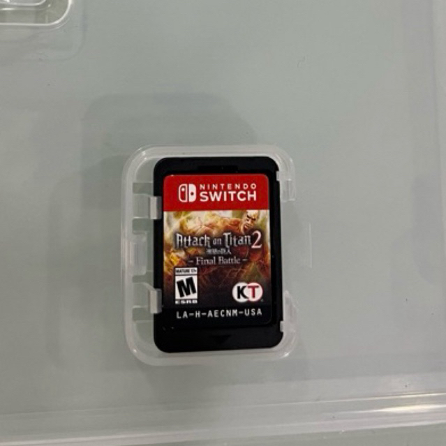 Nintendo Switch Attack On Titan 2 Final Battle (Eng/Used) 【Ready Stock ...