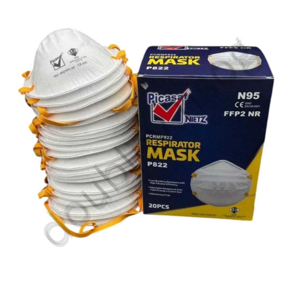 PICASAF NIETZ DUST MASK N95 WITH (SIRIM AND DOSH) 20PCS (BOX) | Shopee ...