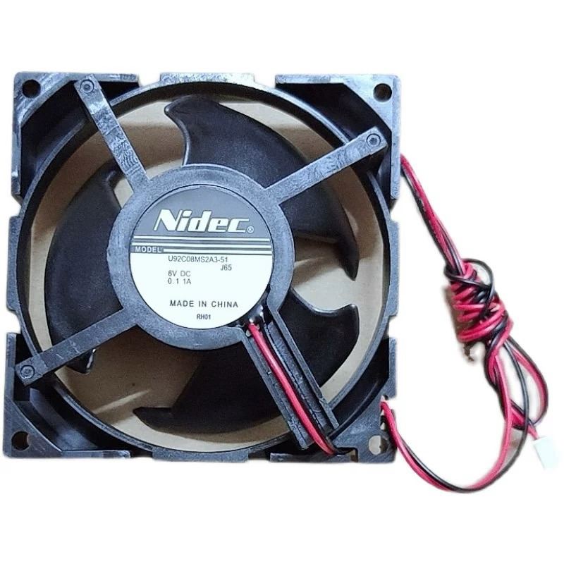 NIDEC U92C08MS2A3-51 8V 0.11A Panasonic Refrigerator Fan Motor 9.2CM ...