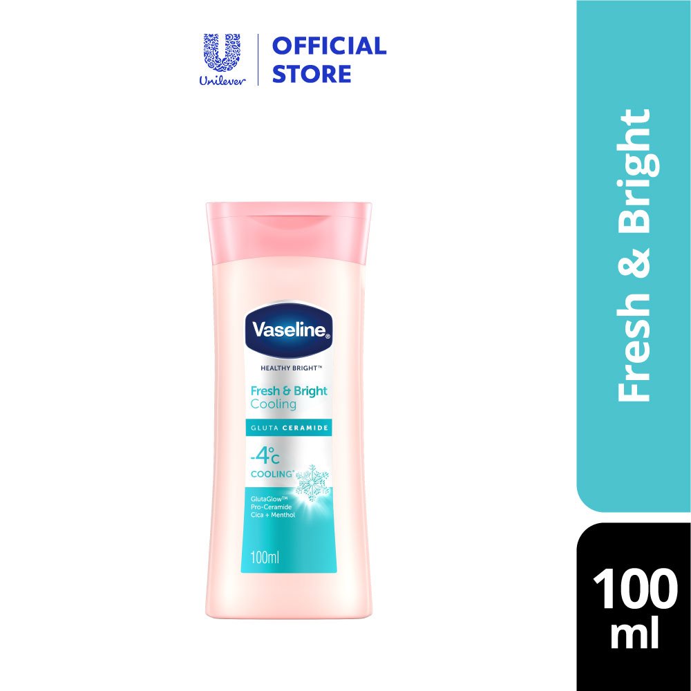 Vaseline Healthy Bright Fresh & Bright Cooling (100ml) | Shopee Malaysia