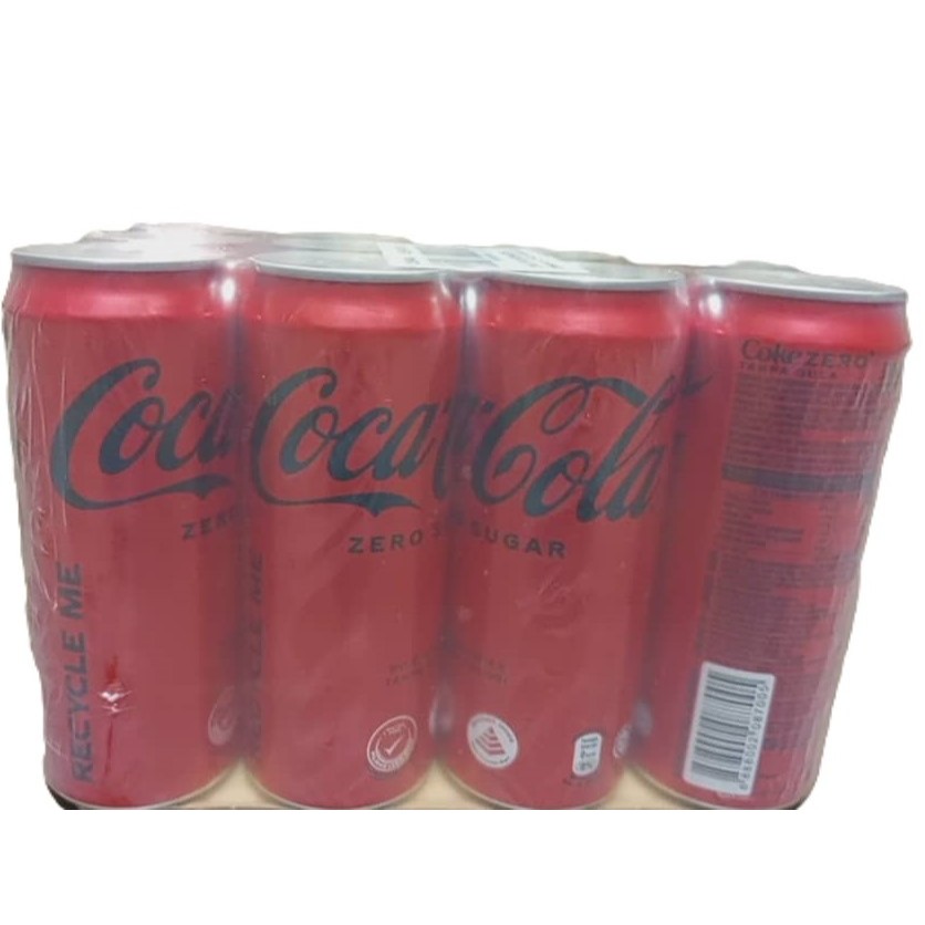 Coca-cola Air Gas Zero (Coke) 320mlx12tin | Shopee Malaysia
