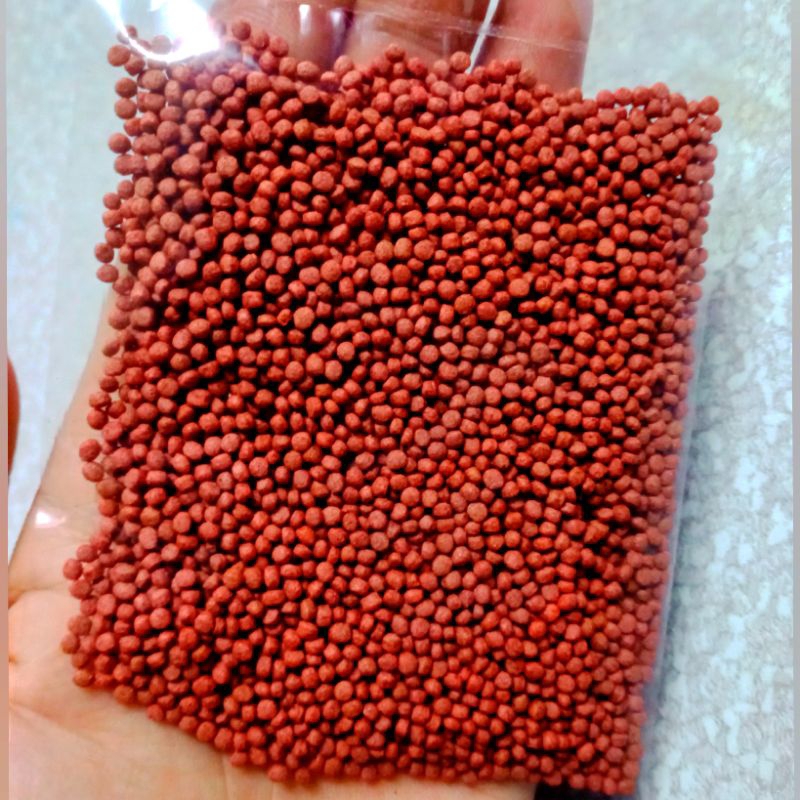 (High Protein) Pellet Merah/ Pellet Terapung Untuk Semua Ikan Tropika ...