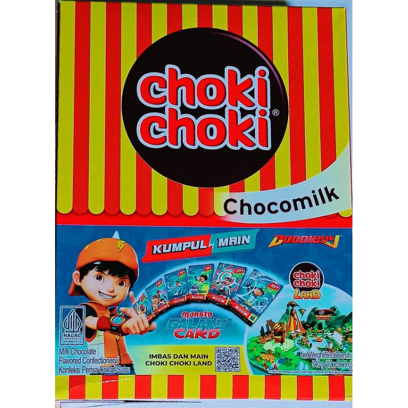 Choki Choki Chocomilk edisi Boboiboy | Shopee Malaysia