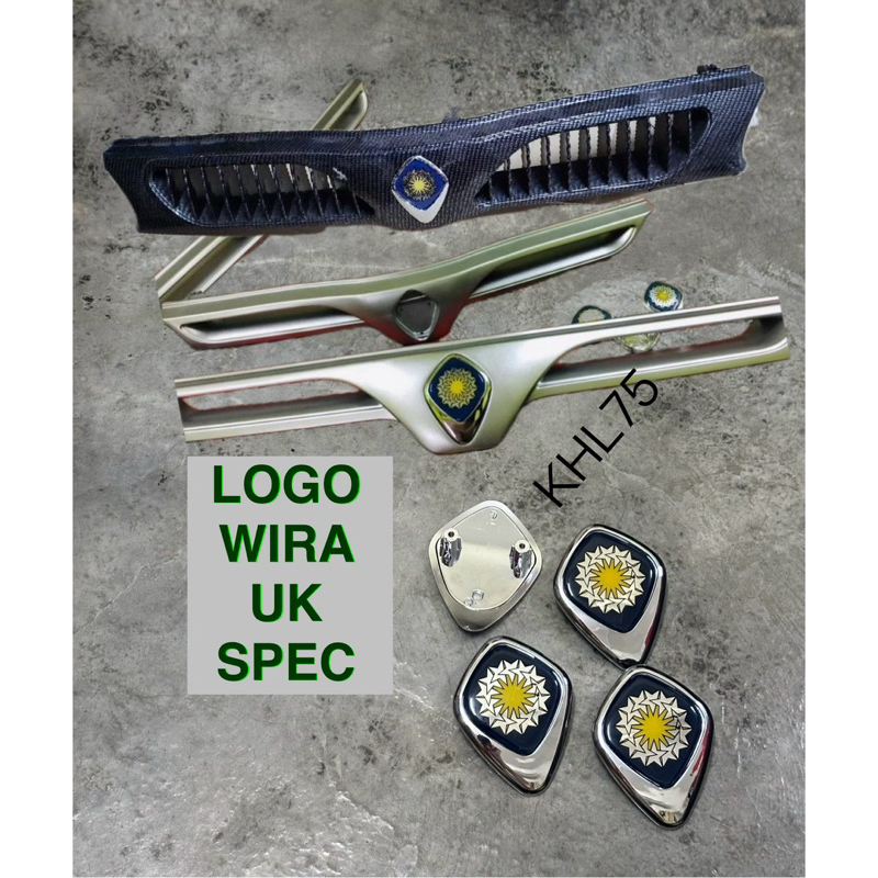 Logo Wira uk spec emblem badges | Shopee Malaysia