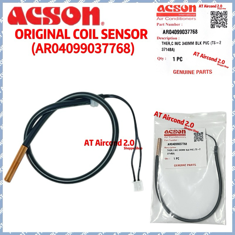 ACSON Wall Mounted Aircond AirCond Thermistor Copper Sensor Part No ...