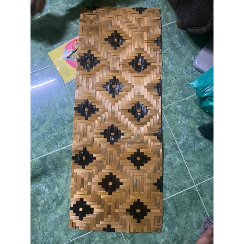 kelarai buluh / siling buluh bercorak atau diwarna size 2x4 | Shopee ...