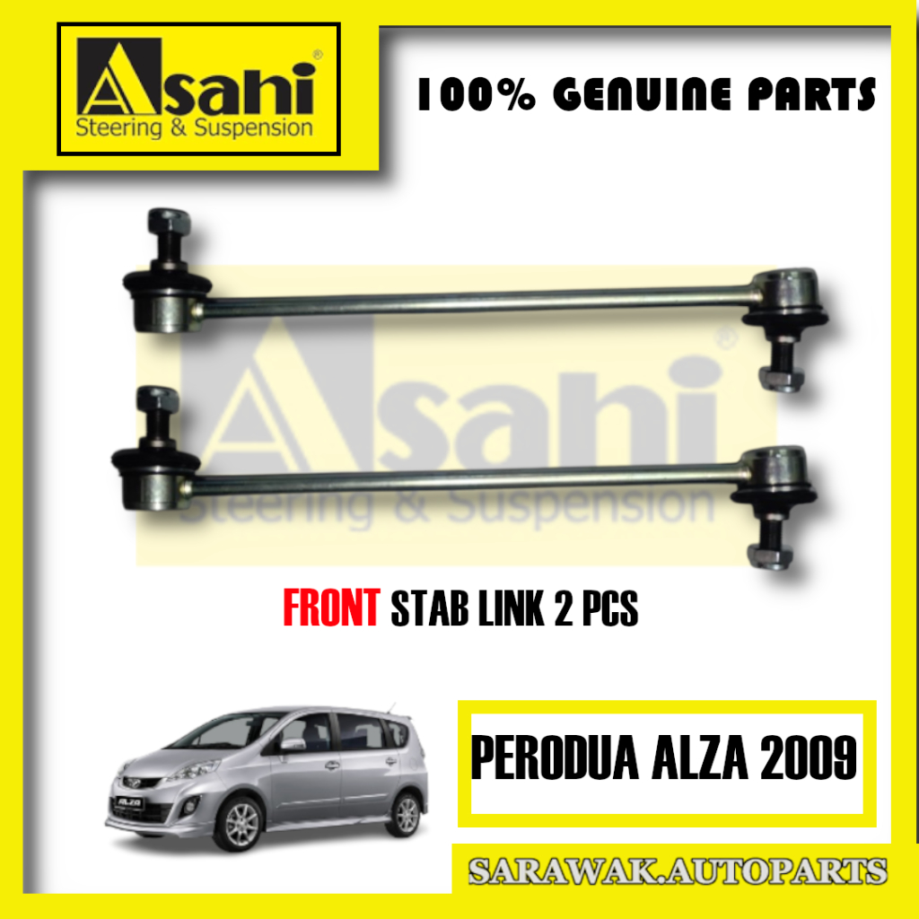 ASAHI Stabilizer Link Stablink Front Perodua Alza 2009 2 pcs | Shopee ...