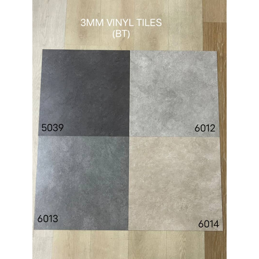 Vinyl Flooring - Korea Vinyl Tiles 3mm | Shopee Malaysia
