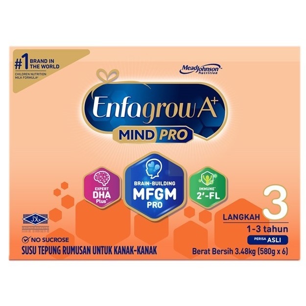 Enfagrow A+ MindPro 2FL Step 3 - Original/ Vanilla - 3.48kg | Shopee ...