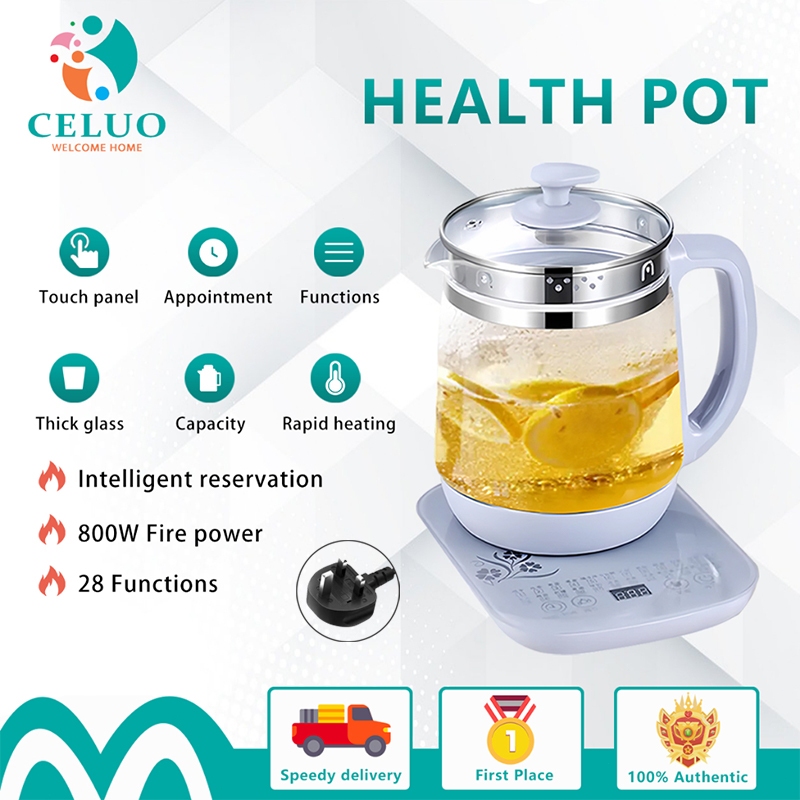 📢Ready Stock📢1.8L Health Pot Preserving Portable Multi Cooker Tea ...