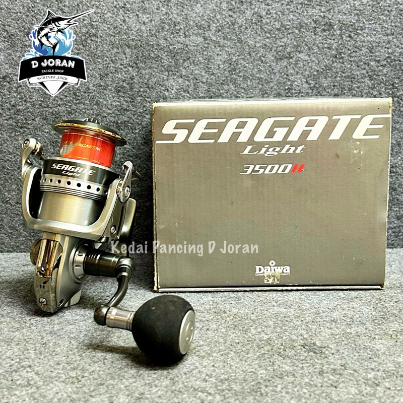(NEW OLD STOCK) DAIWA SEAGATE 3500H Light Spinning Reel | Shopee Malaysia