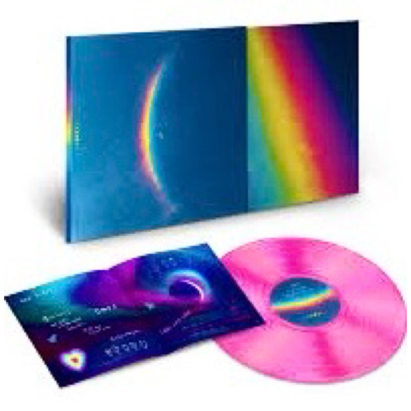 COLDPLAY 'MOON MUSIC' Limited Edition Translucent Pink EcoRecord VINYL ...