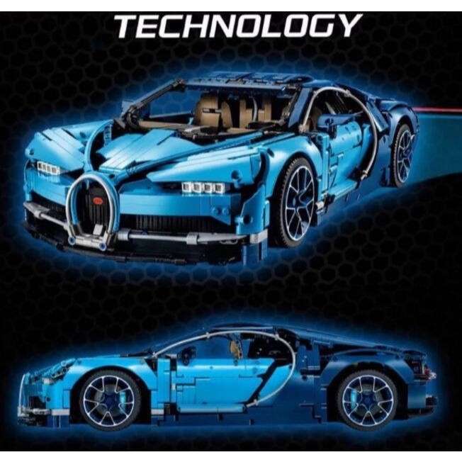 86001 TECHNIC SUPERCAR BUGATTI CHIRON BUILDING BLOCKS | Shopee Malaysia