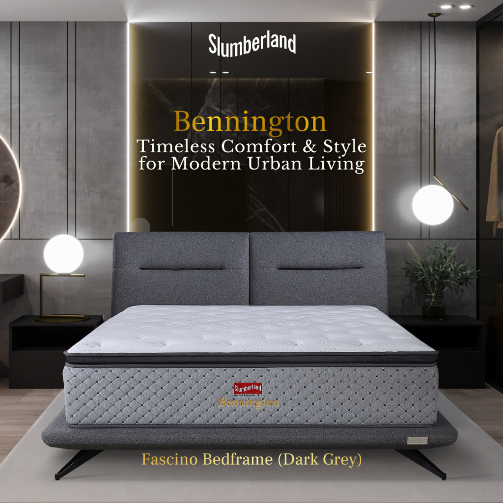 Slumberland Bennington Mattress | 15-year warranty | 100% Natural Latex ...