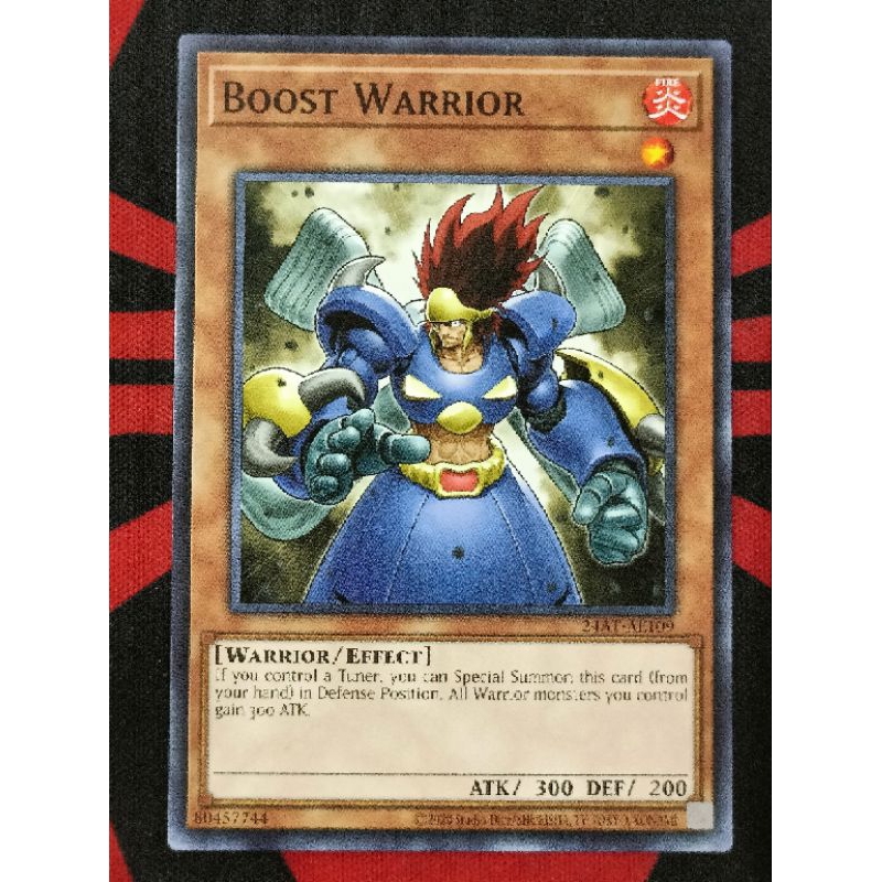 YUGIOH KONAMI 24AT-AE109 Boost Warrior (Common) | Shopee Malaysia
