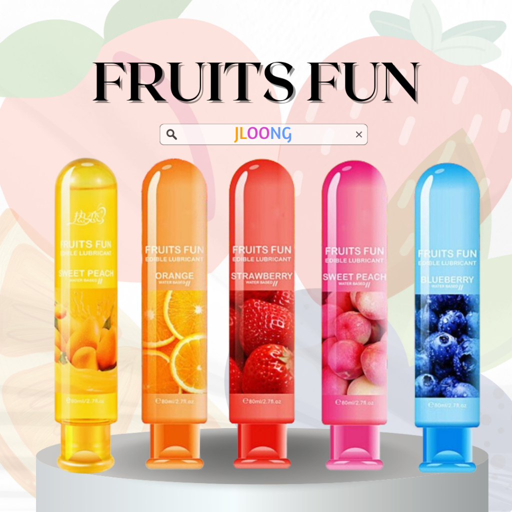 Stok Sedia Ada!!!! Fruit Fun Pelincir 4 Perisa [Strawberry, Oren ...