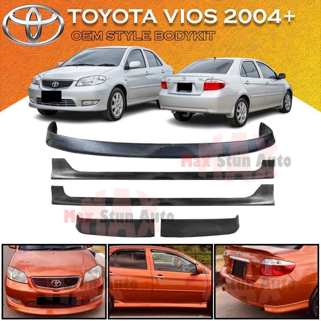 TOYOTA VIOS NCP42 VIOS 2004-2005 OEM FULLSET BODYKIT OE LOOK BUMPER ...