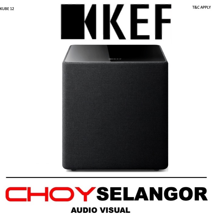 KEF Kube12b 12-Inch Front-Firing Active Subwoofer | Shopee Malaysia