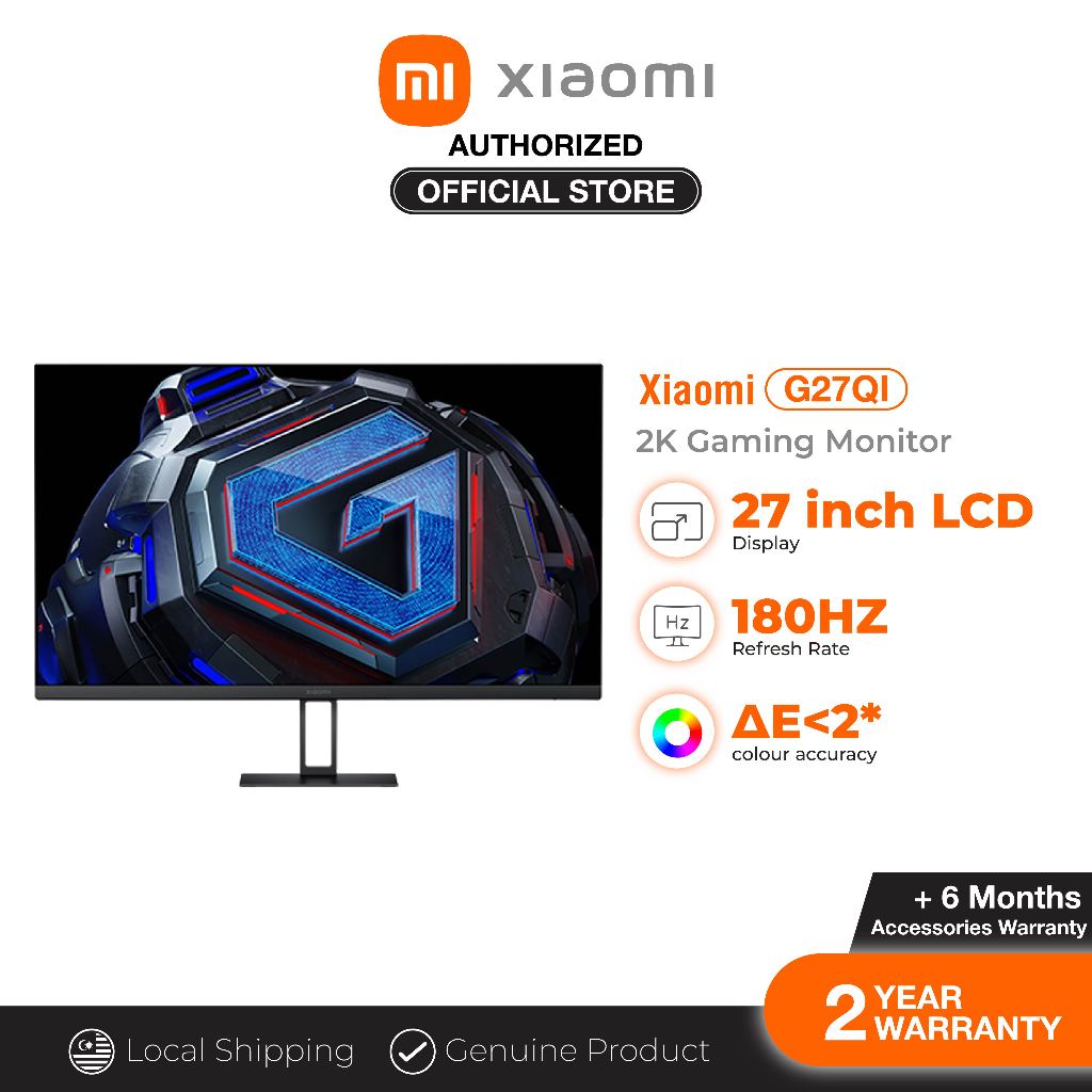 Xiaomi 2K Gaming Monitor G27Qi UK | 27-inch LCD | 180Hz | 1ms ...