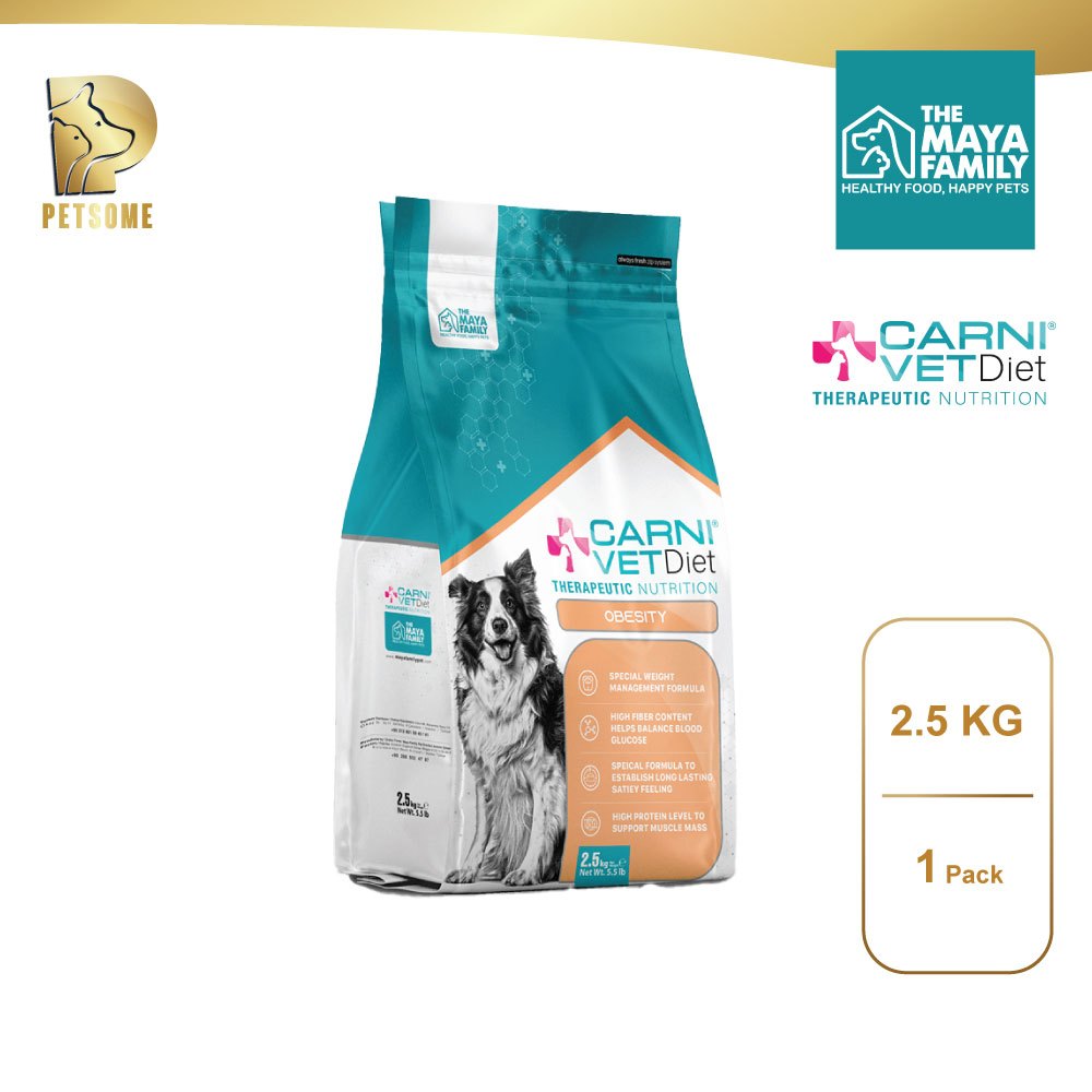 Carni Vet Diet Obesity Adult Dog 2.5kg & 12kg | Shopee Malaysia