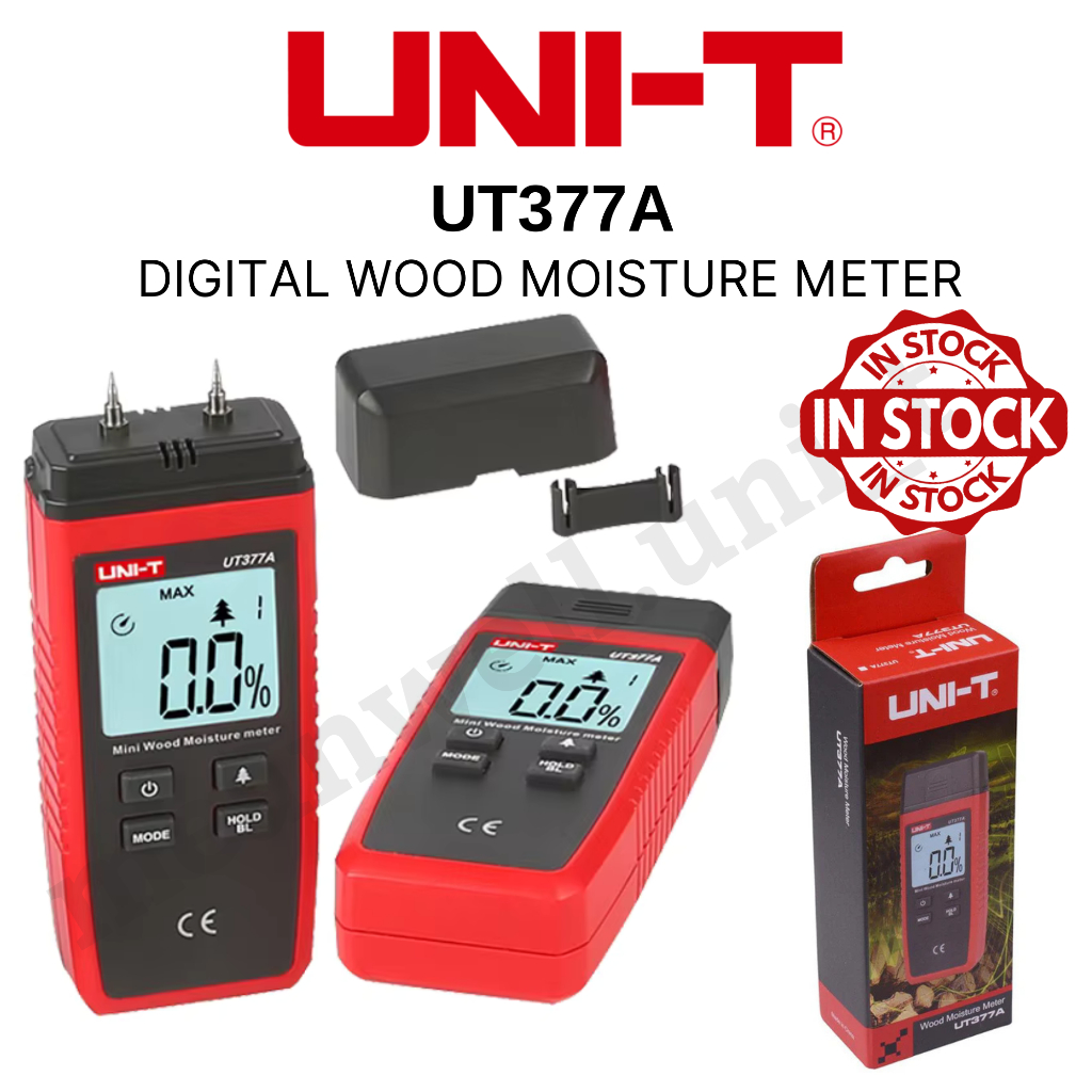 UNI-T UT377A DIGITAL WOOD MOISTURE METER-ORIGINAL | Shopee Malaysia