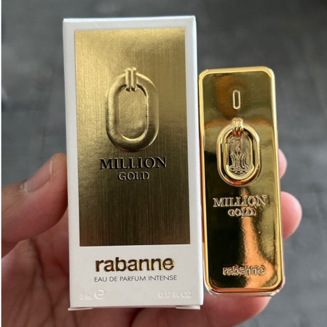 Miniature Perfume Paco Rabanne Million Gold Edp Intense (M) | Shopee ...