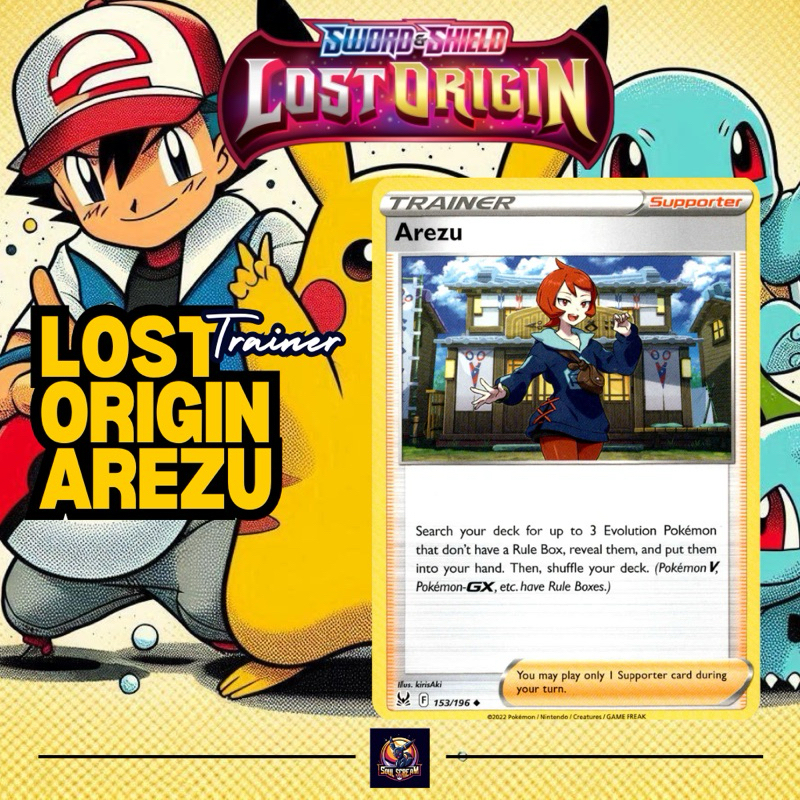 Pokemon TCG Arezu Lost Origin | Shopee Malaysia