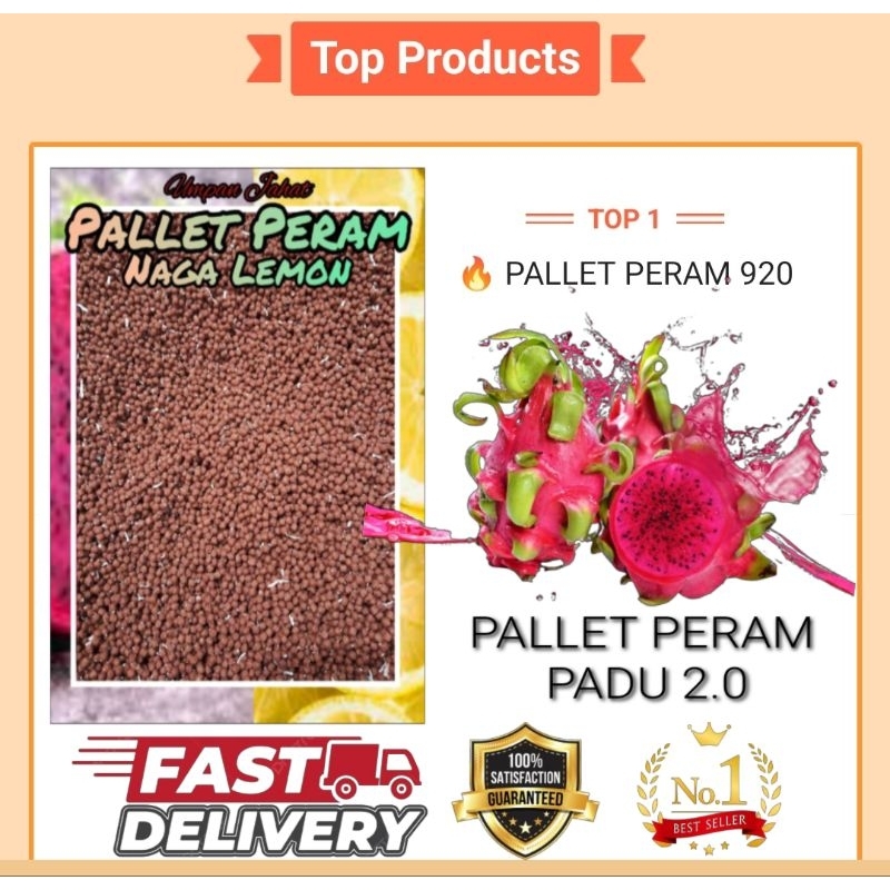 PALLET PERAM 2.0 🔥 Naga Lemon Padu 1.7KG - Umpan Pallet Siap Setting ...