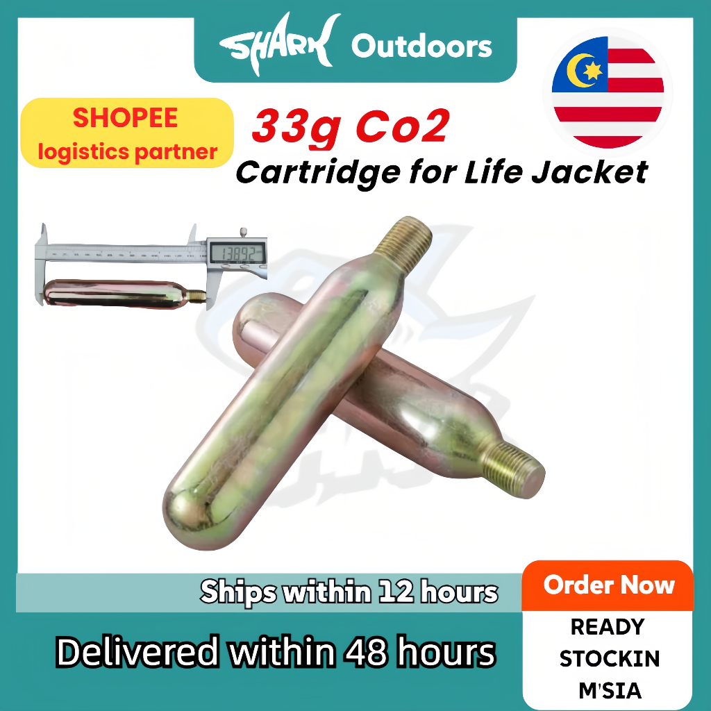 (READY STOK) Life Jacket gas Refill carbon dioxide cylinder SIAP GAS ...