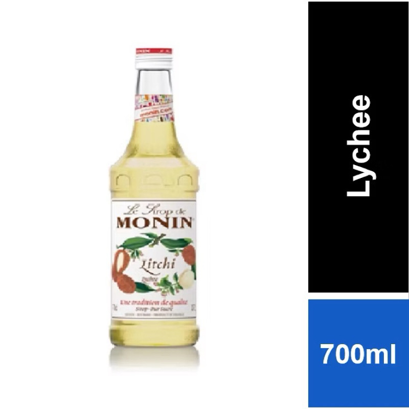 [Sticker Defect] Monin Syrup Lychee 700ml | Shopee Malaysia