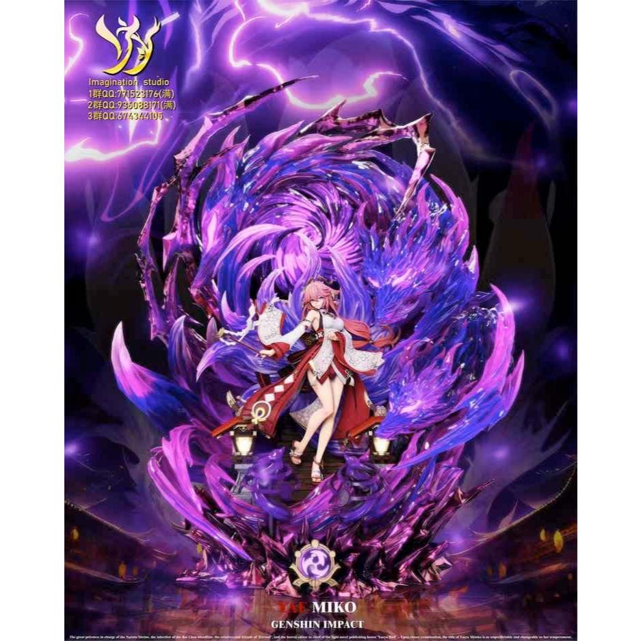 Imagination Studio - Yae Miko Genshin Impact Series 002 Resin Statue GK ...