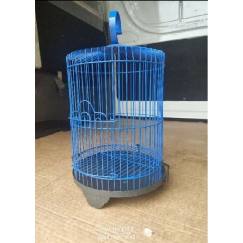 1 Biji Sangkar Besi Burung Bulat 9 inci | Shopee Malaysia