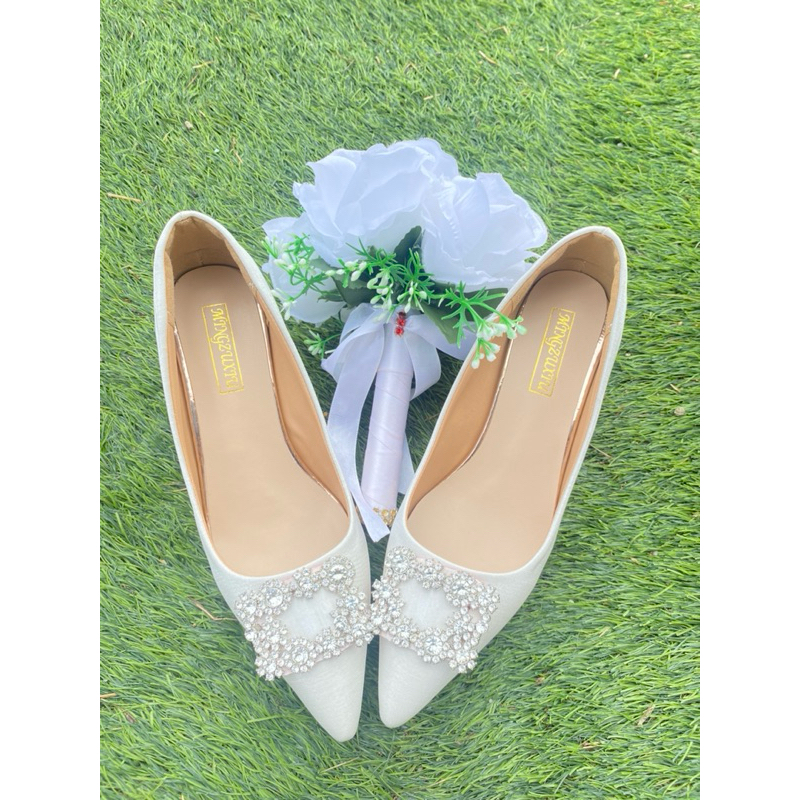 💯KASUT PEREMPUAN NIKAH & KAHWIN ,SET BUNGA TANGAN TUNANG & NIKAH ,CRAWN ...