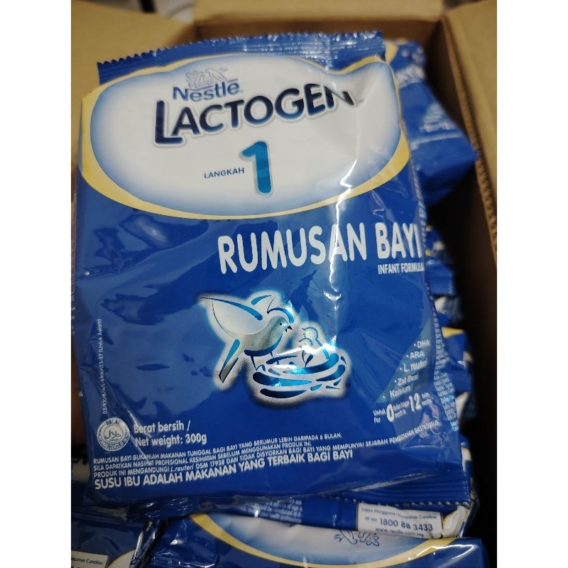 LACTOGEN STEP 1 (0-12mths) 300g NEW PACKAGING 🧸 | Shopee Malaysia