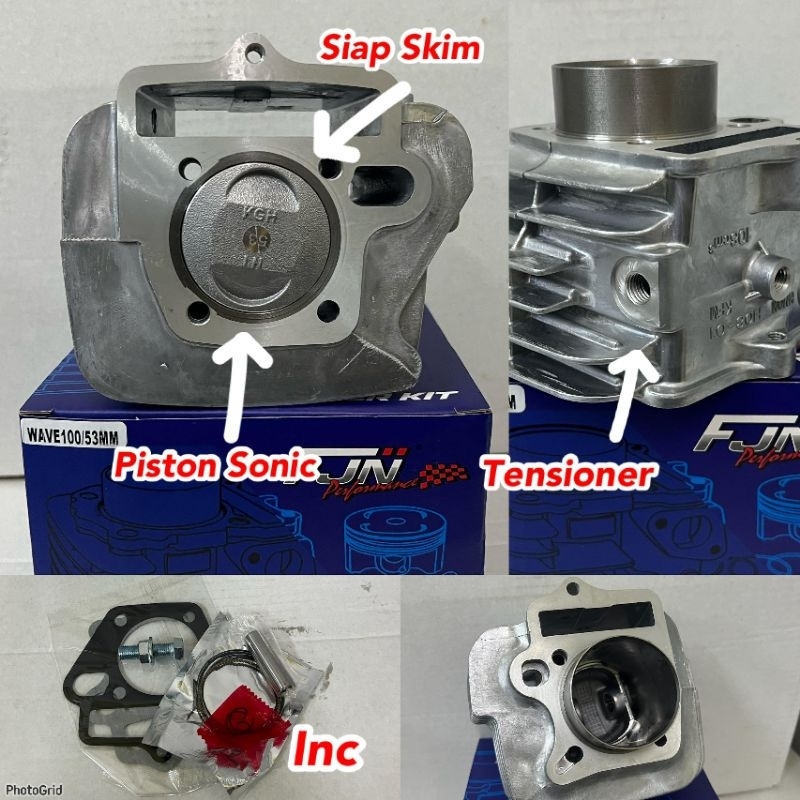 EX5 DREAM BLOCK 53MM TENSIONAR FJN BLOCK RACING BLOCK 53MM WAVE100 HHM ...