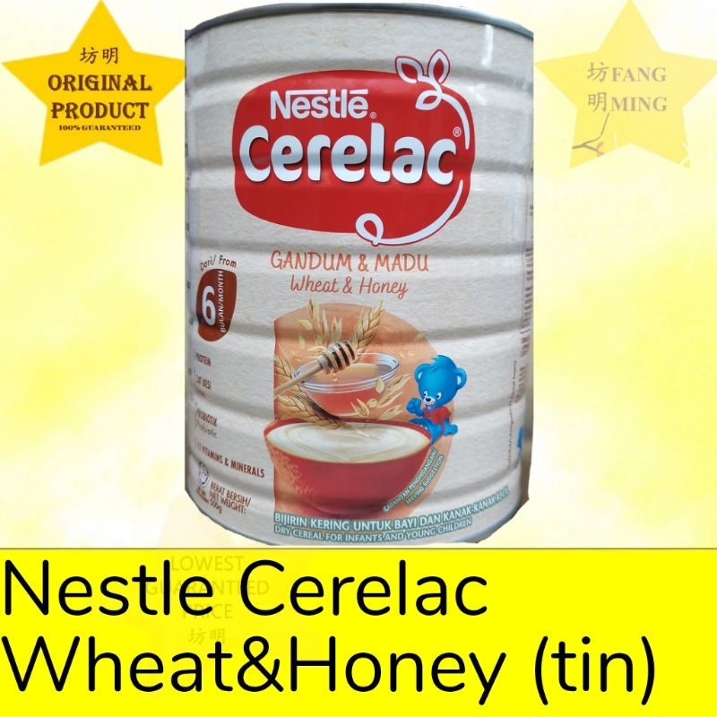 Nestle Cerelac Infant Cereals with honey (500g) | Shopee Malaysia