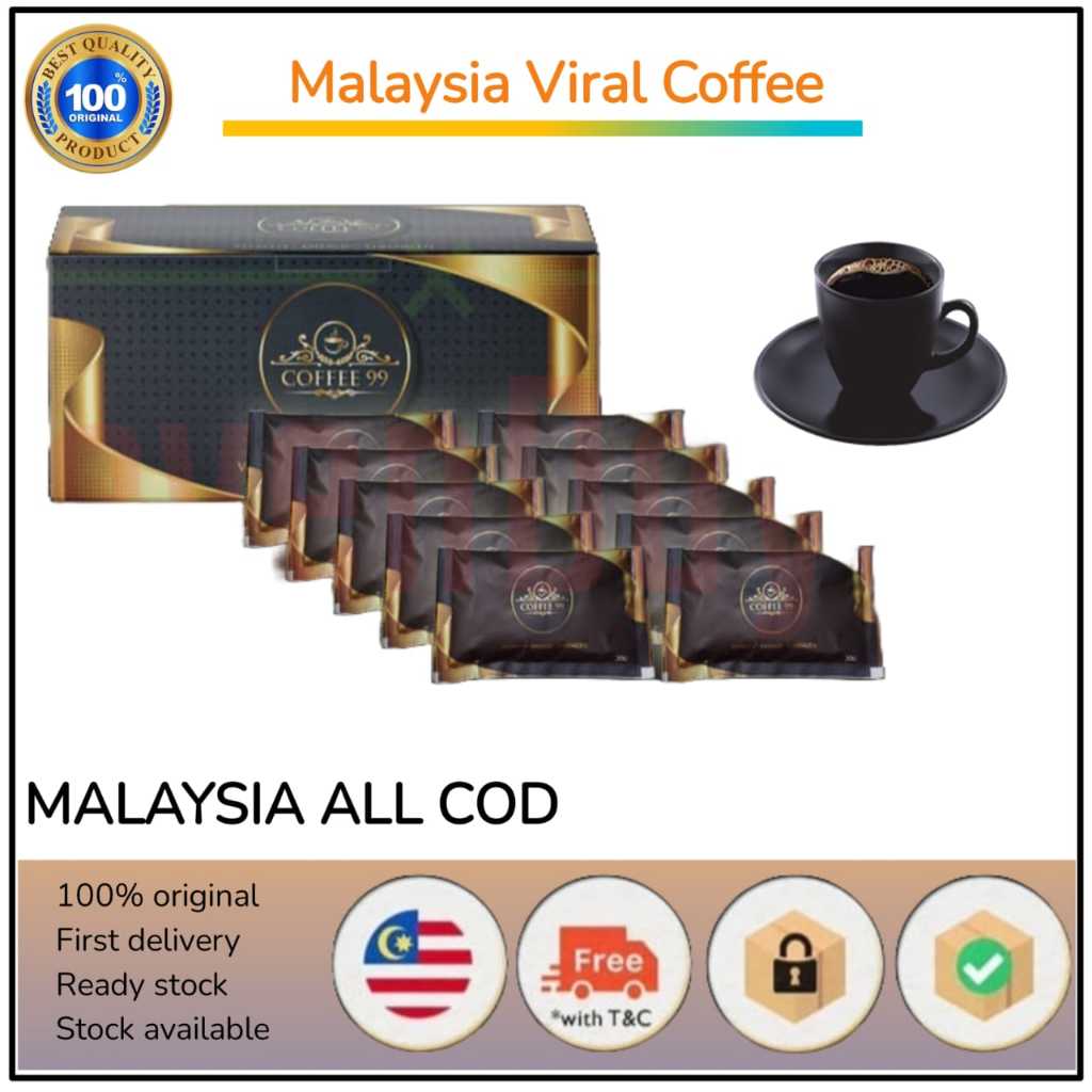100% COFFEE 99 ORiGINAL VAIRAL ASLI MALAYSIA | Shopee Malaysia