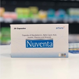 NUVENTA CAPSULE 30'S (SUPPLEMENT UNTUK SARAF, TENAGA) MECOBALAMINE ...