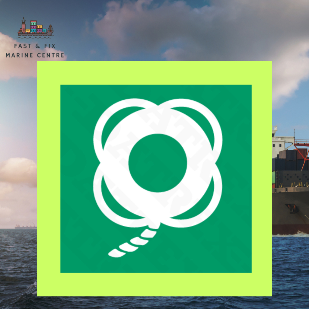 LIFEBUOY WITH LINE WO/T (150MM X 150MM) (IMPA CODE: 334107A) STICKER ...