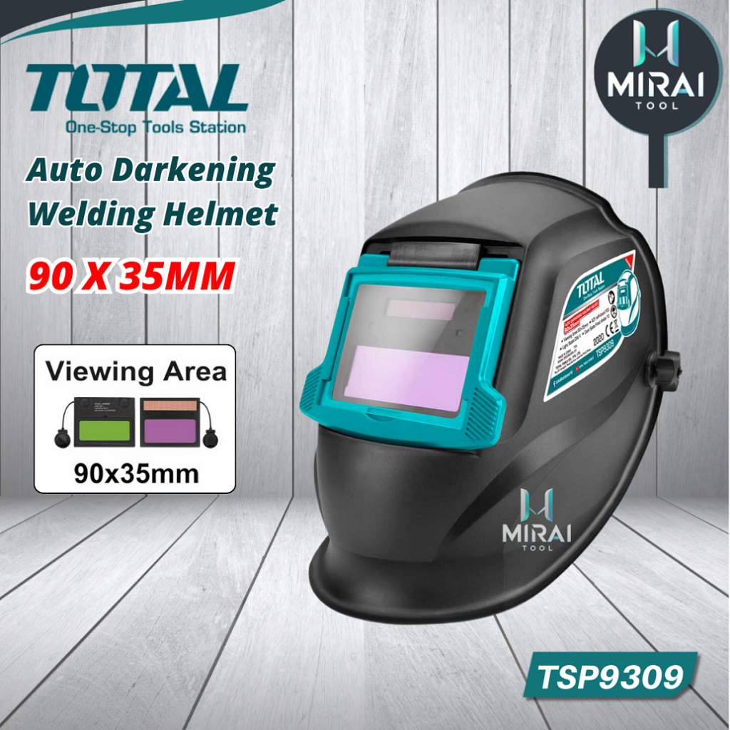 TOTAL TSP9309 Auto Darkening Welding Helmet | Shopee Malaysia