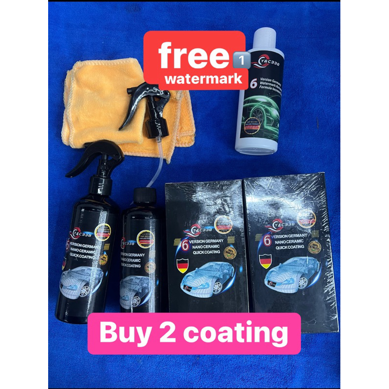 Buy 2 coating free 1 watermark Y&C 338 🤝6 Version Germany Nano Ceramic ...