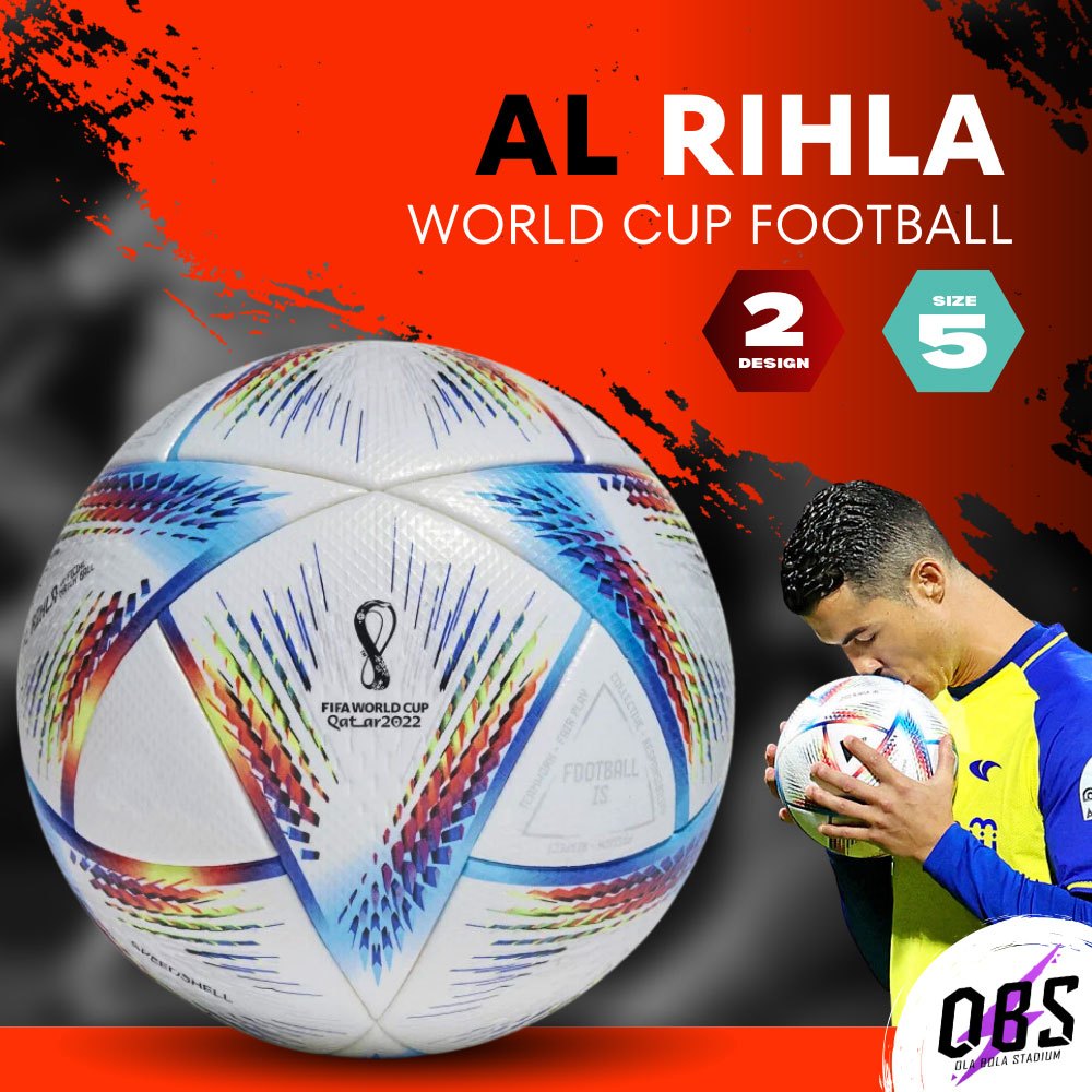 Adidas Style World Cup Al Rihla Football Ball Bola Sepak Adidas Nike ...