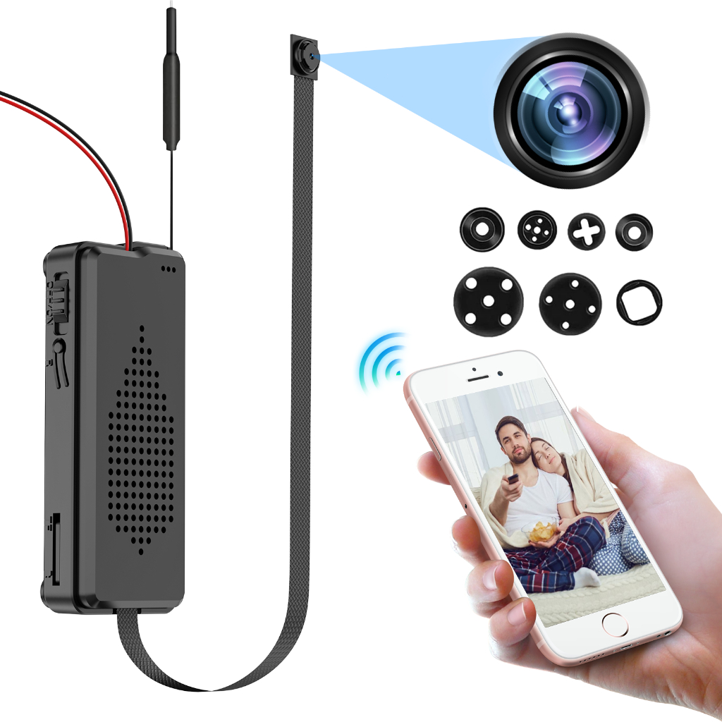 Wireless Hidden Mini Camera-Built-in Battery Peeping Camera Module DIY ...