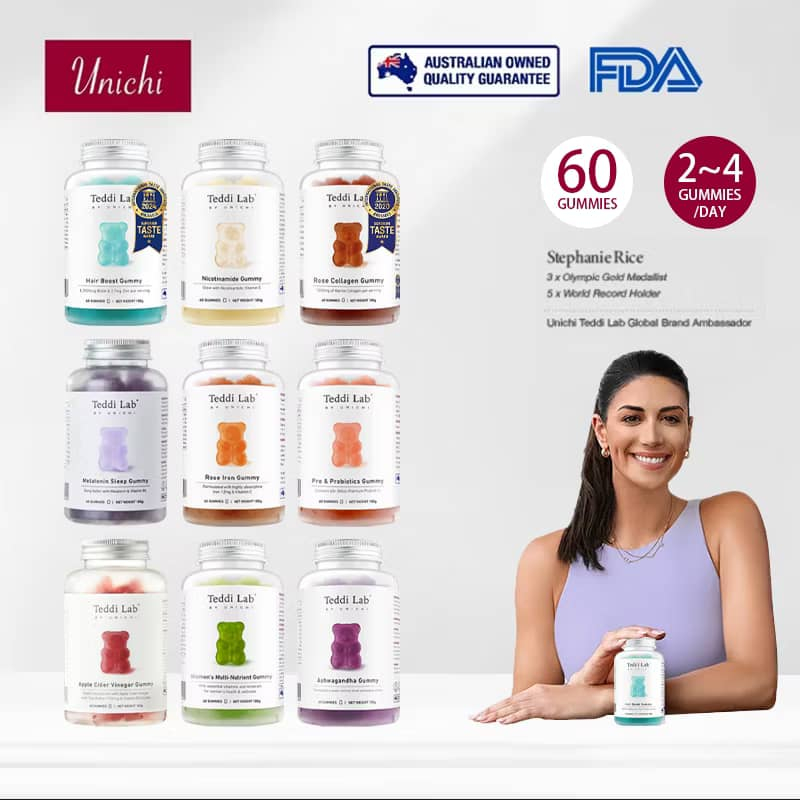 Unichi Teddi Lab Hair Boost Gummy Pro | Shopee Malaysia